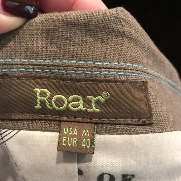 Roar | Shirts | Mens Roar Linen Sports Coat Jacket | Poshmark